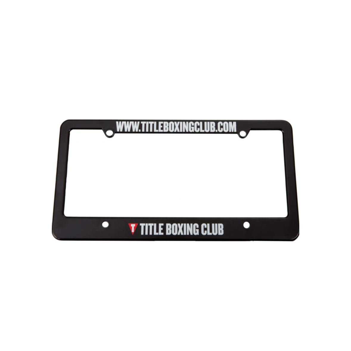 TITLE Boxing Club License Plate Holder | HNL Fight Shop