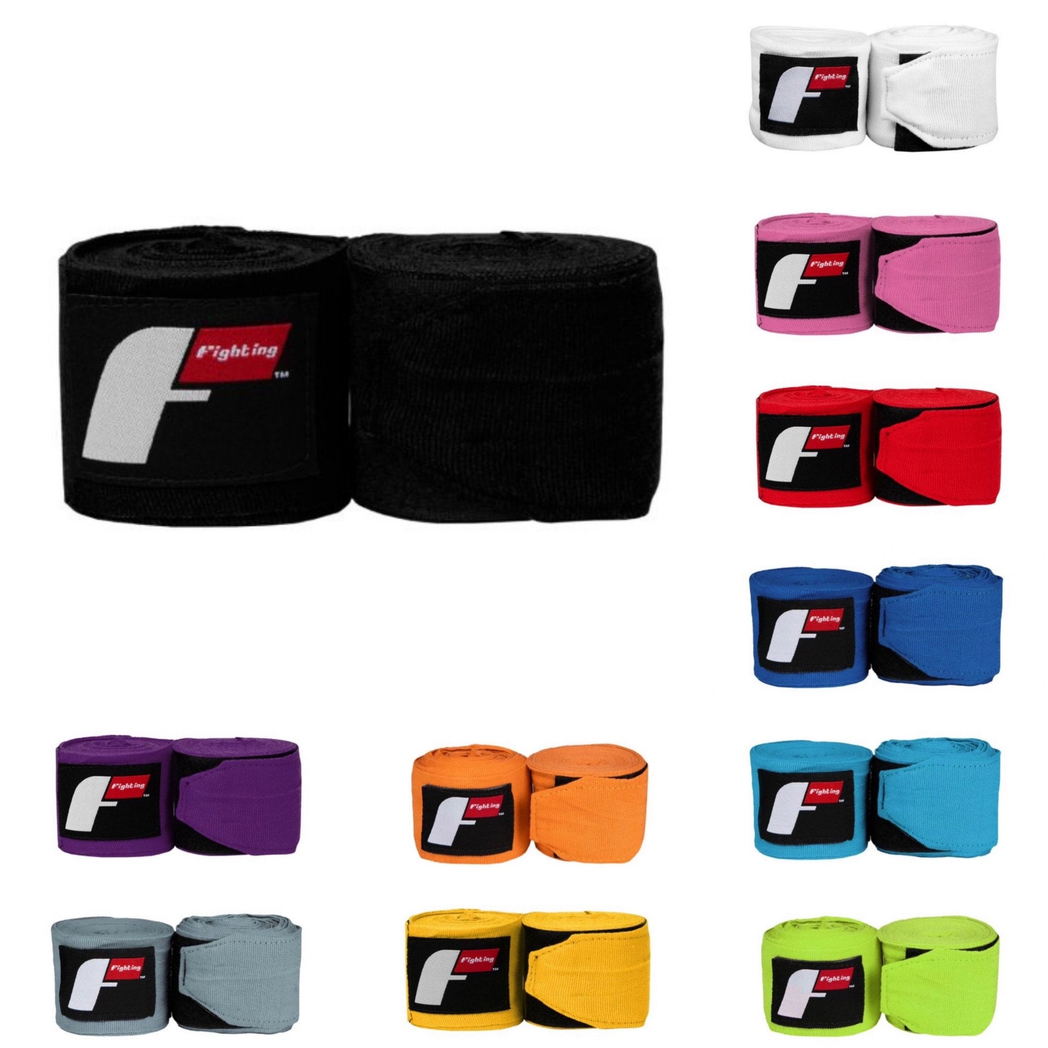 Fighting Semi-Elastic 180" Hand Wraps | HNL Fight Shop