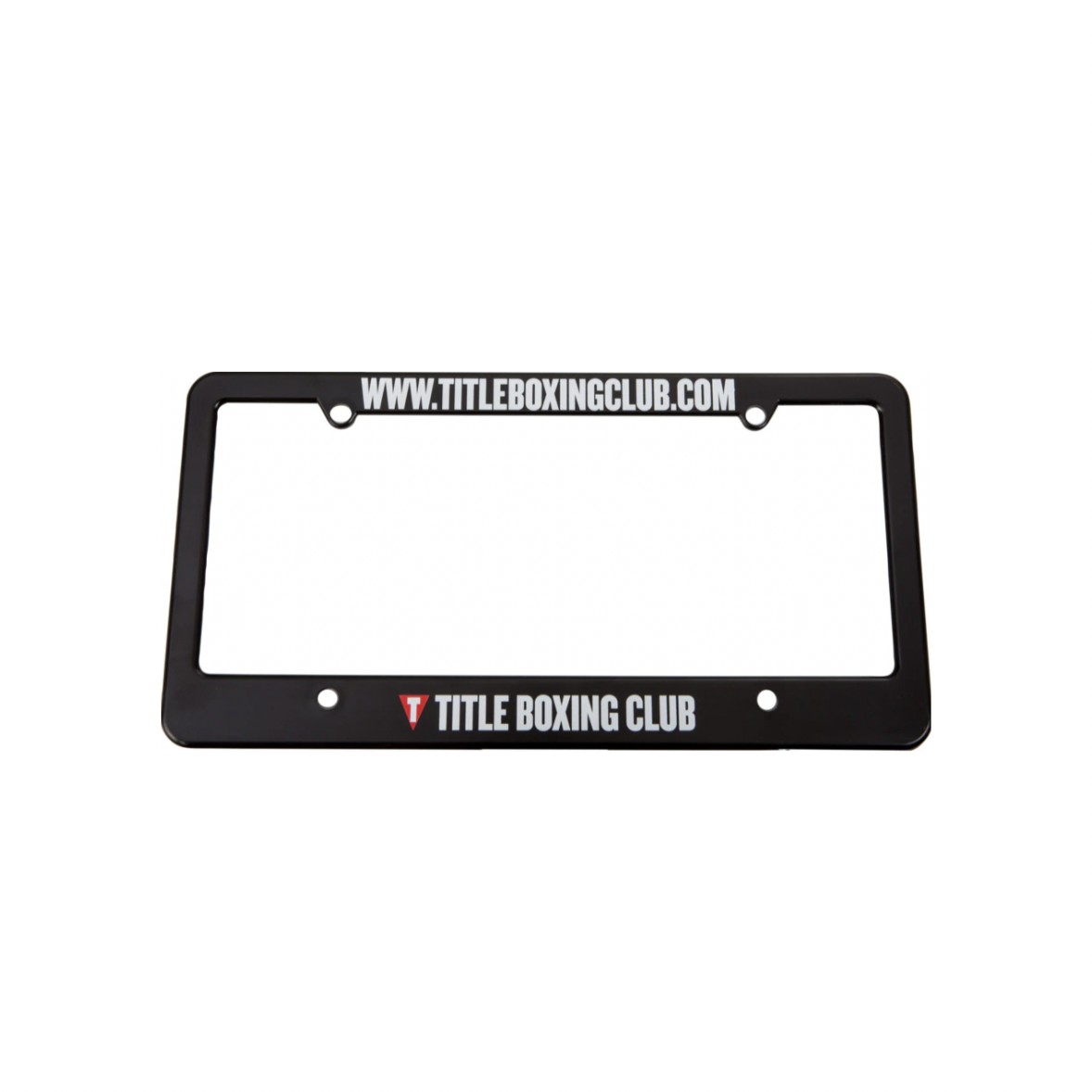 TITLE Boxing Club License Plate Holder | HNL Fight Shop